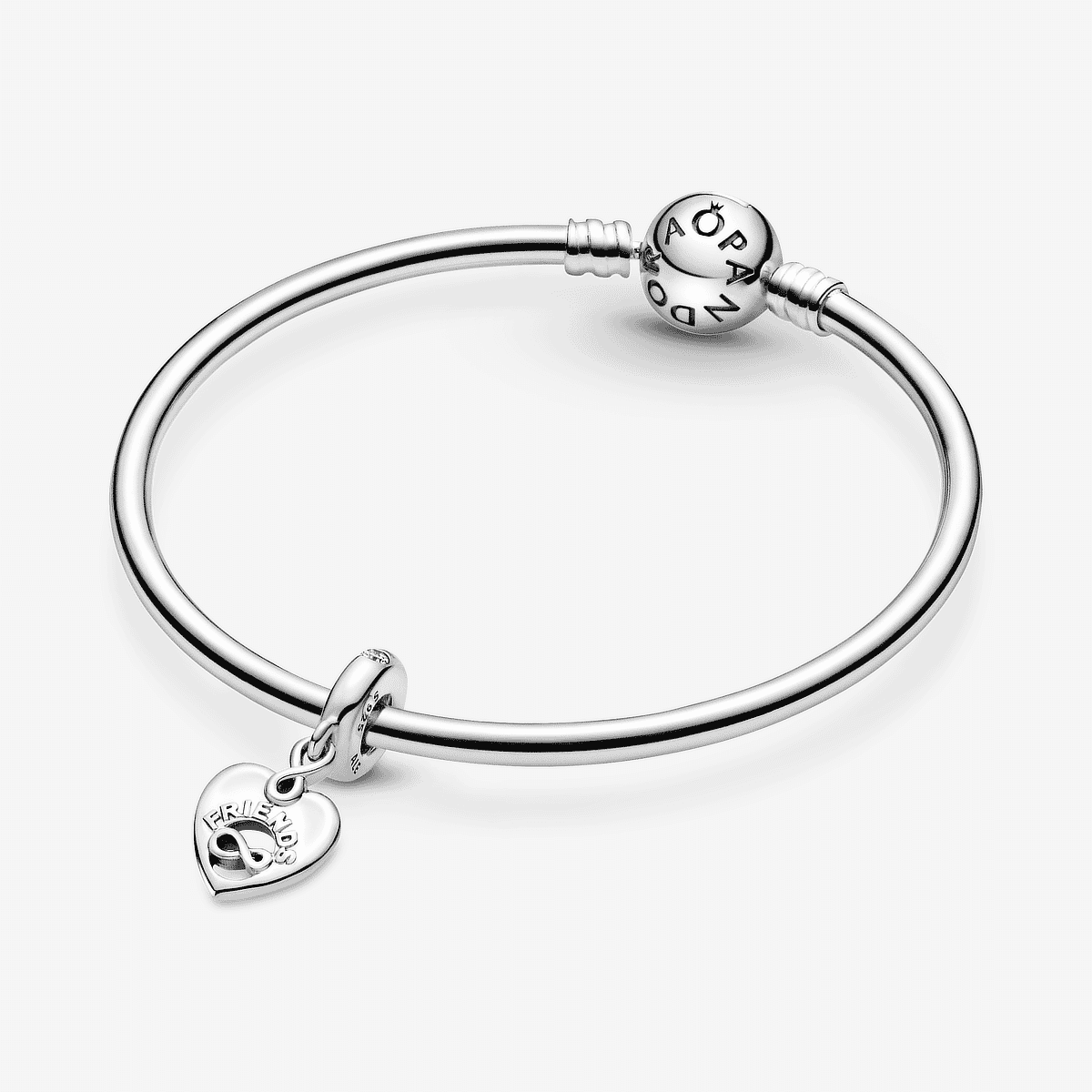 Charm Colgante Pandora Corazón Amigos Para Siempre - Castejón Joyeros